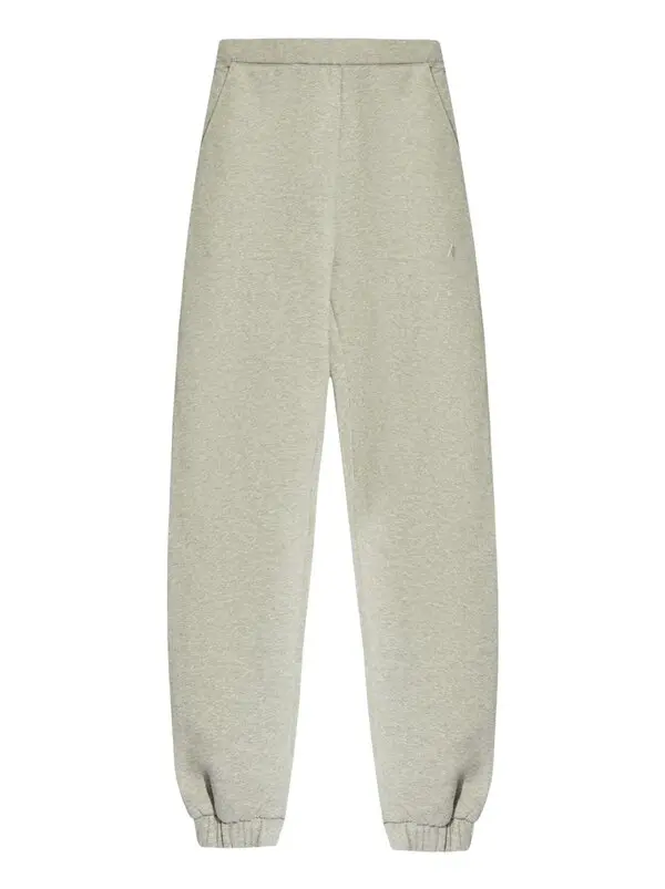 Attico Penny Cotton Track Pants - Grey