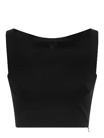 Pinko Top Viscose, Polyamide, Elastane - Black