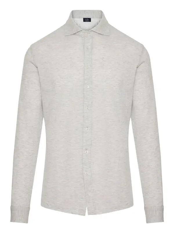 BARBA NAPOLI Button-up Shirt - Grey