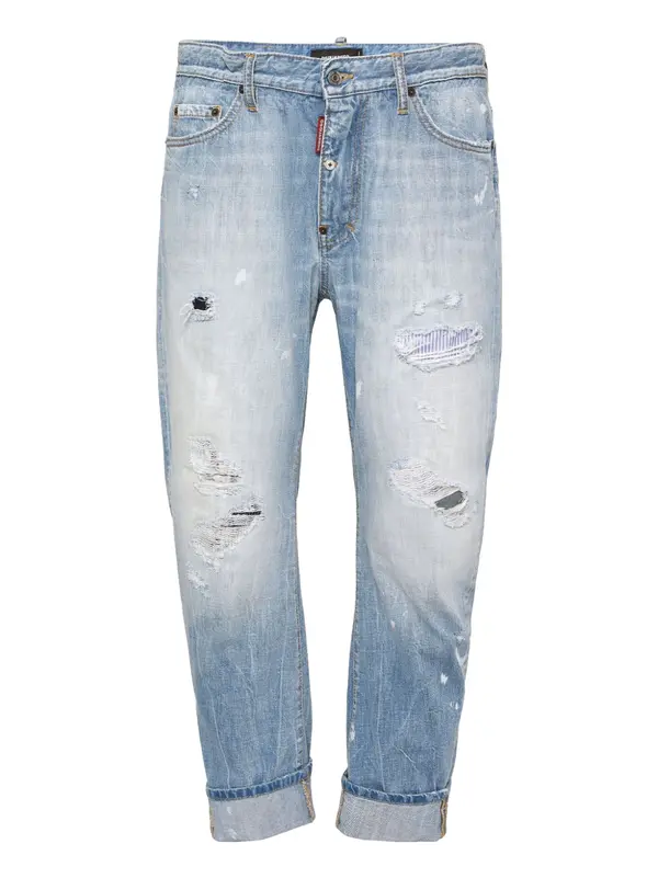 Dsquared2 Straight-leg Jeans - Blue