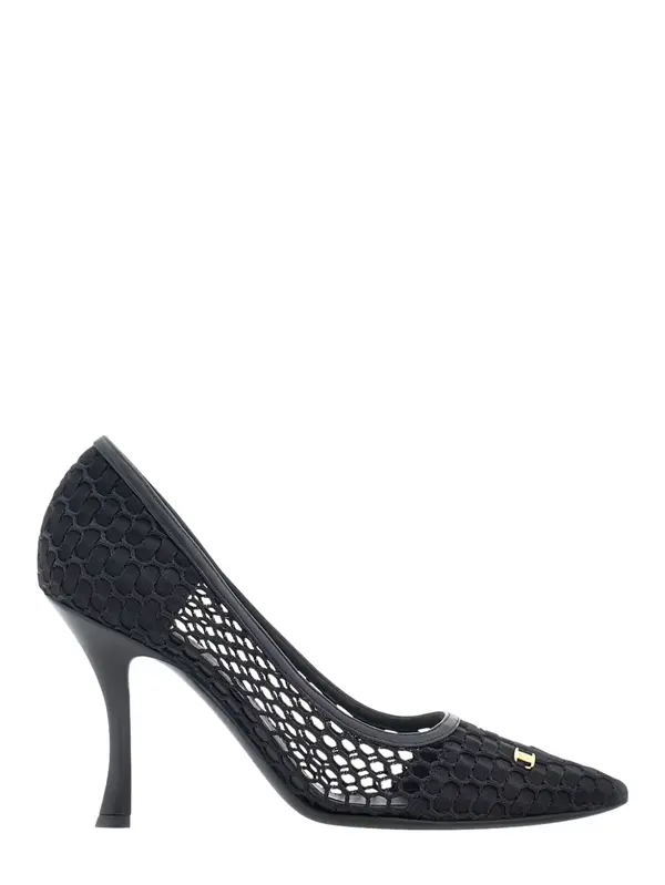 FERRAGAMO 95mm Vara-appliqué Slingback Pumps - Black