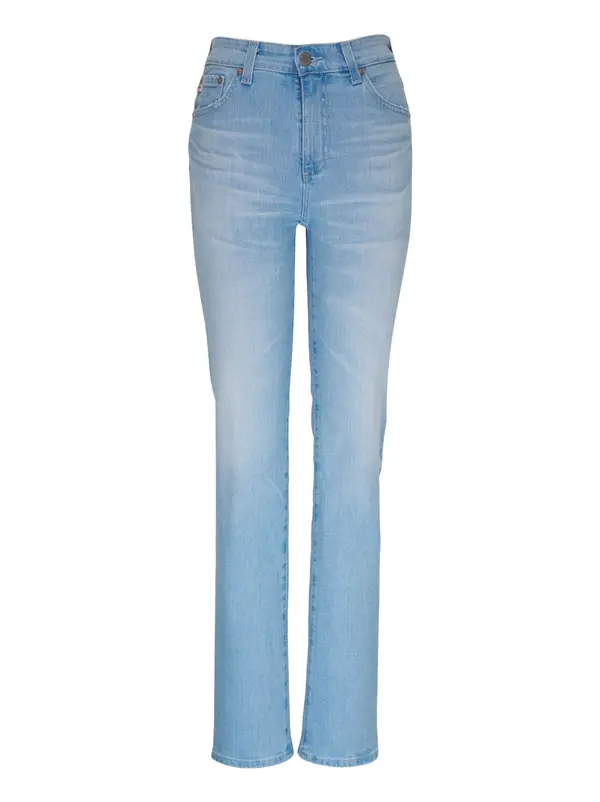 Ag Cotton Denim Jeans - Blue
