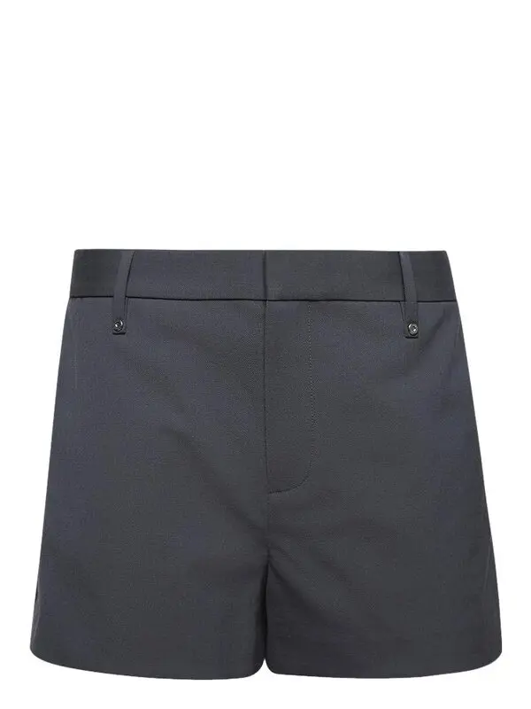 DION LEE Riveted Tailored Short - Asphalt