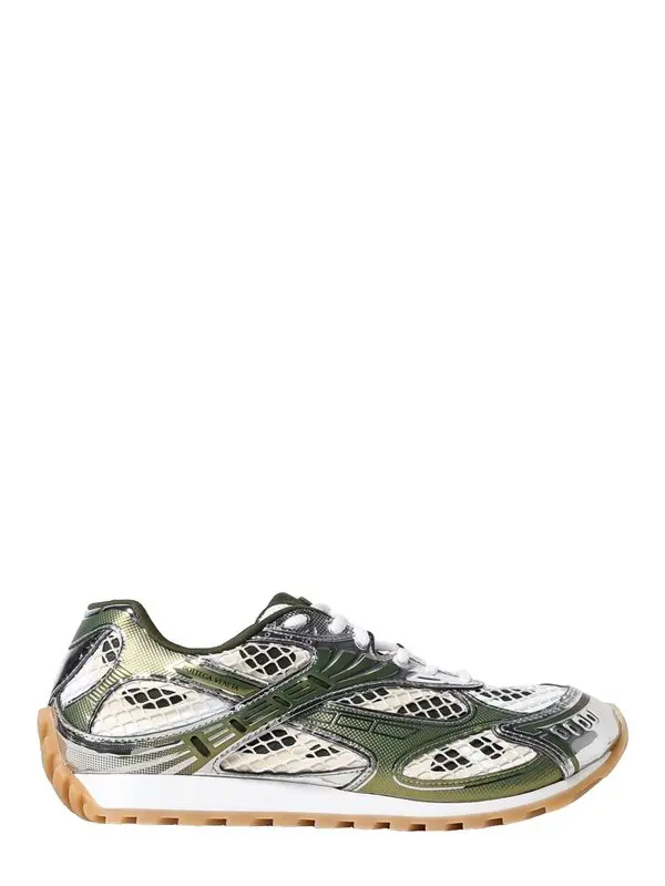 Bottega Veneta Lace-up Sneakers - Moss Green
