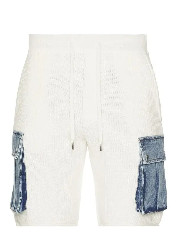 SEROYA Henry Cargo Short - White