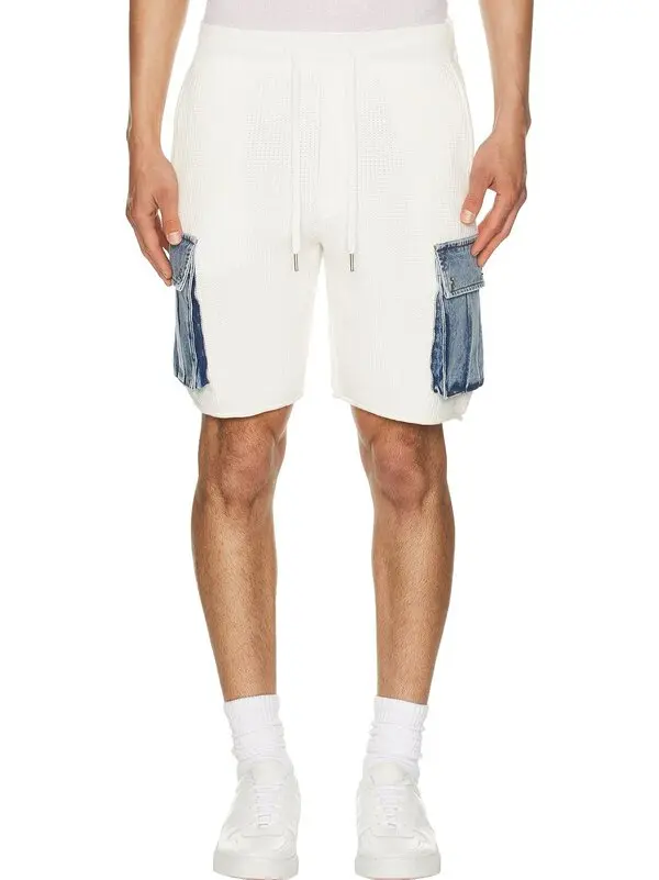 SEROYA Henry Cargo Short - White