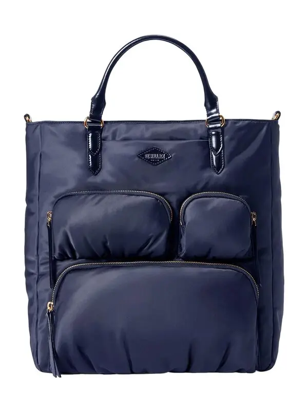 Mz Wallace Chelsea Helmet Tote Bag - Navy