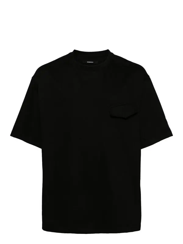 SONGZIO Logo-print Cotton T-shirt - Black