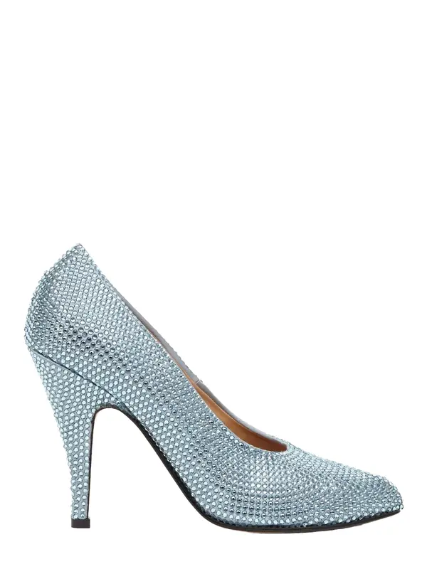 MAISON MARGIELA Tabi Rhinestone Pumps - Blue