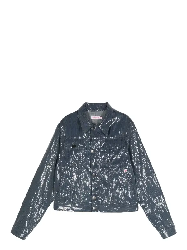 CHARLES JEFFREY Sequin-embellished Jacket - Blue
