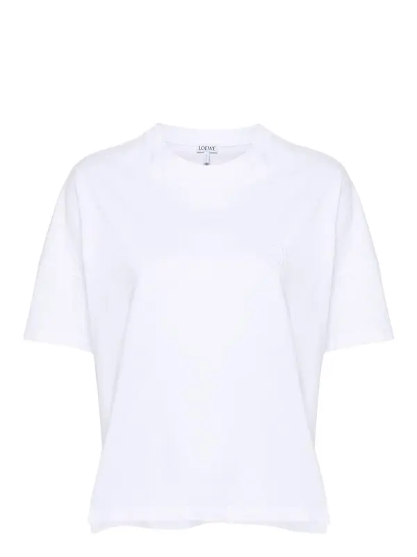 Loewe Embroidered Anagram T-shirt - White