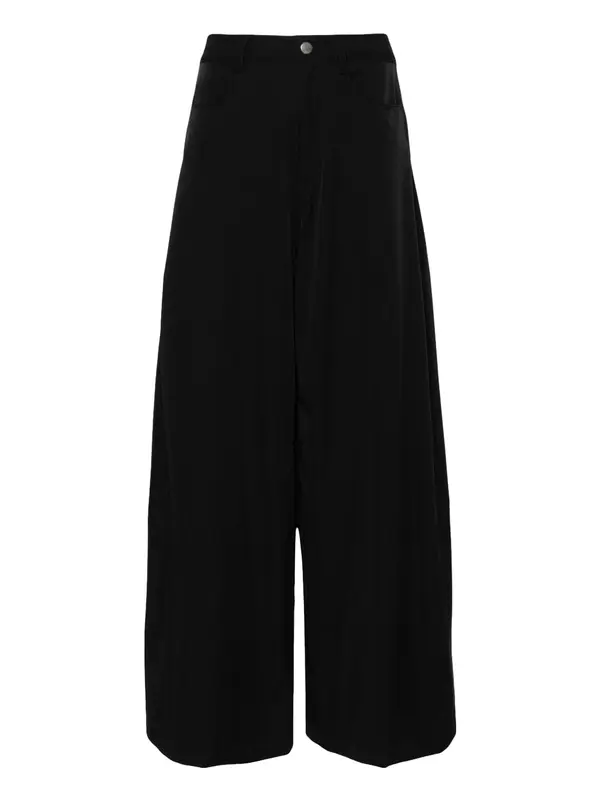 Andrea Ya'aqov High-waisted Trousers - Black