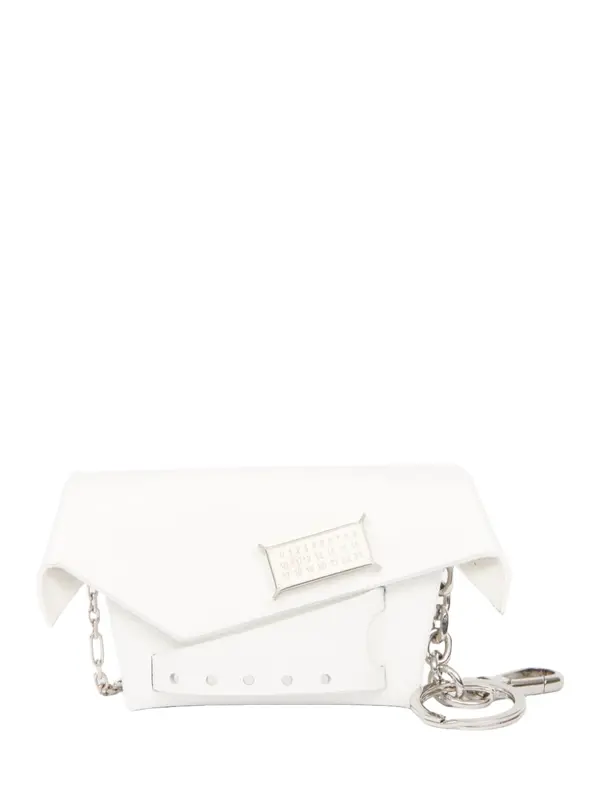 MAISON MARGIELA Snatched Classique Cross Body Bag - White