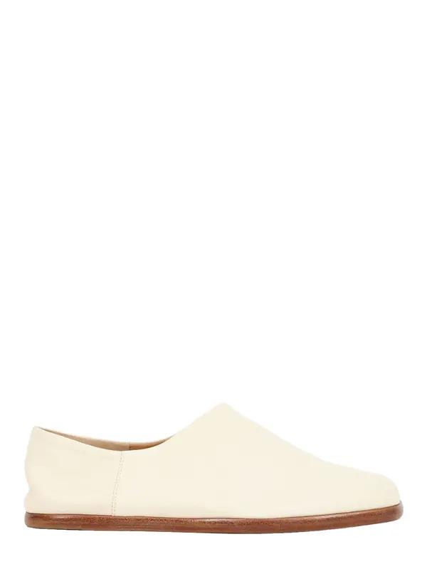 MAISON MARGIELA Tabi Leather Loafers - Neutrals