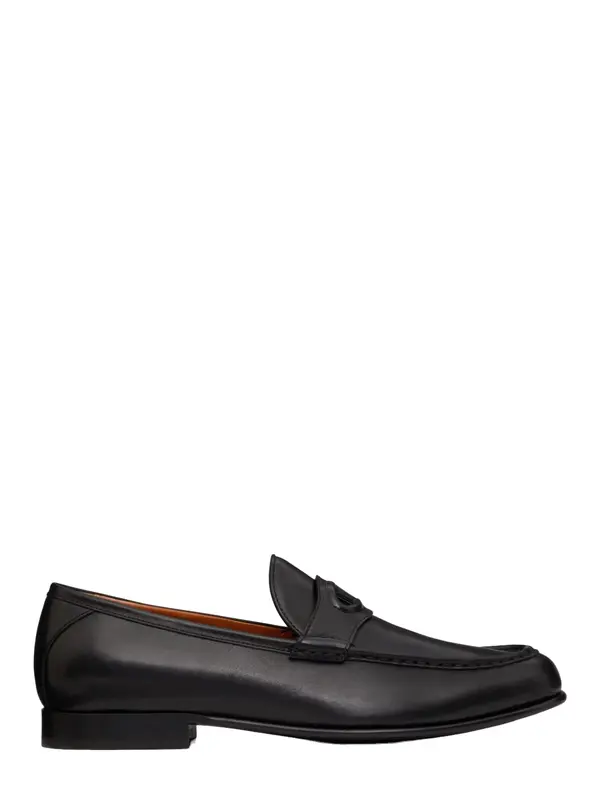 Valentino Garavani Vlogo The Bold Edition Loafers - Black