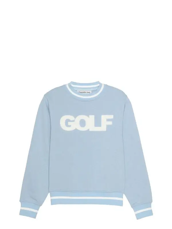 ELLSWORTH + IVEY Elle Golf Sweatshirt - Blue
