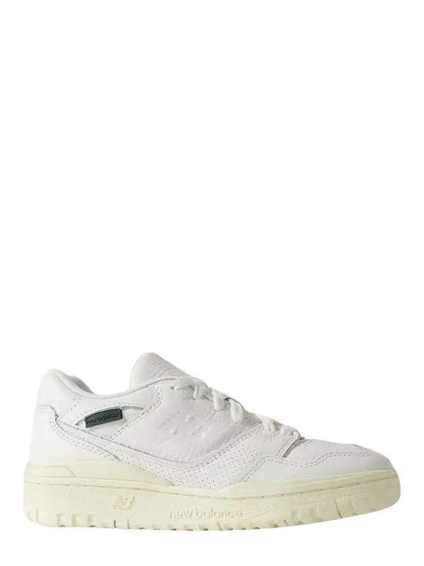 NEW BALANCE 550 Perforated Leather Sneakers - White