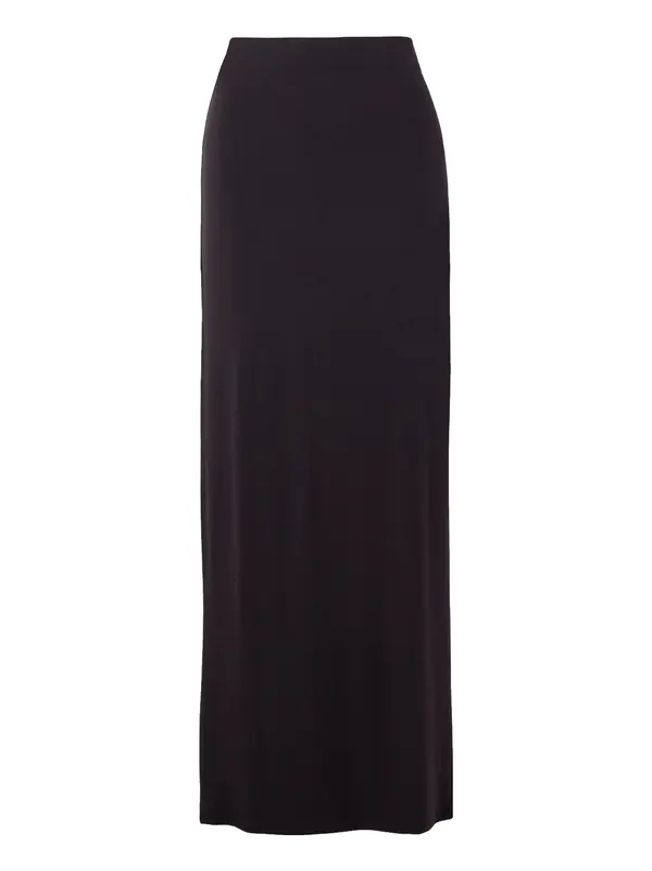 THE FRANKIE SHOP Ella Stretch-jersey Maxi Skirt - Purple