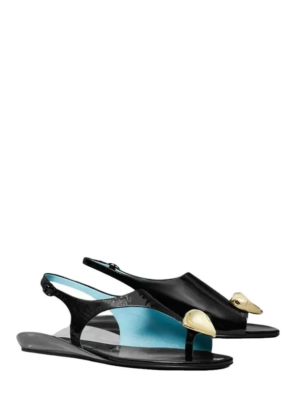 Tory Burch Patos Slingback - Nero