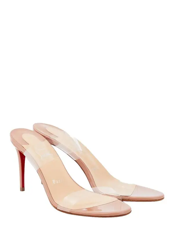CHRISTIAN LOUBOUTIN Just Nothing 85 Sandals - Neutrals