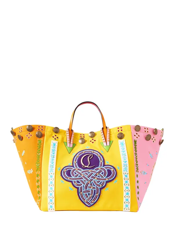 CHRISTIAN LOUBOUTIN Breizcaba Embellished Tote - Multi