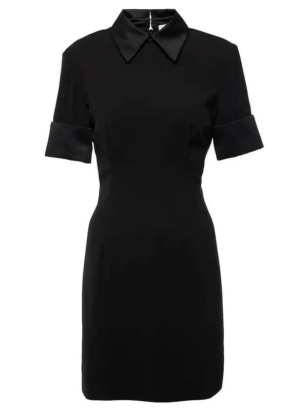 Sportmax Cipro Mini Shirt Dress - Black
