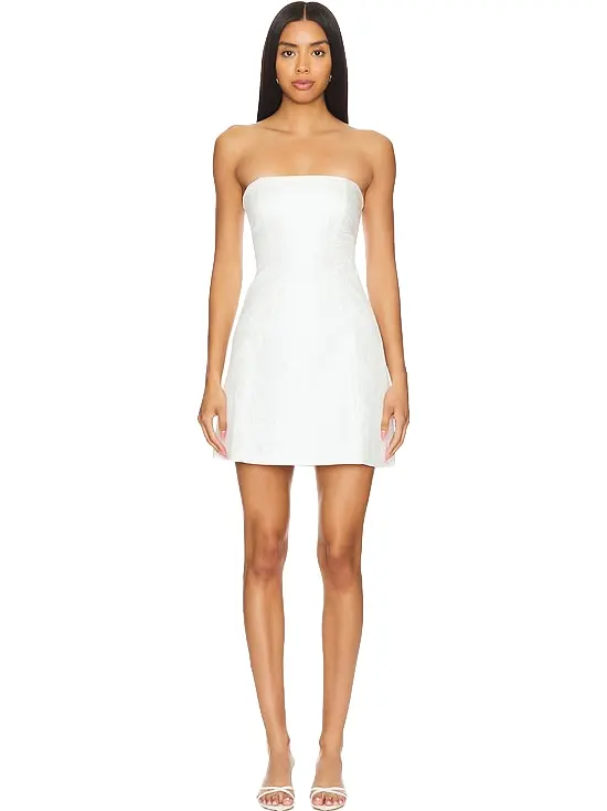 Amanda Uprichard X Kelsey Mini Dress - White