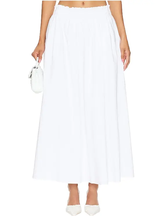 Tularosa Donna Maxi Skirt - White