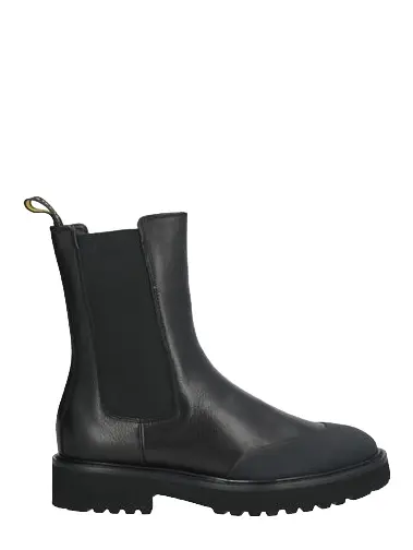 DOUCAL'S Leather Chelsea Boots - Black