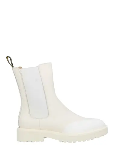 DOUCAL'S Leather Chelsea Boots - White