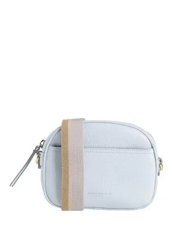 GIANNI CHIARINI Leather Camera Crossbody Bag - Blue