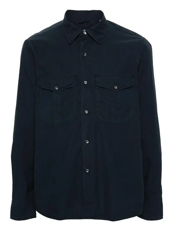 Aspesi Glenn Cotton Shirt - Blue