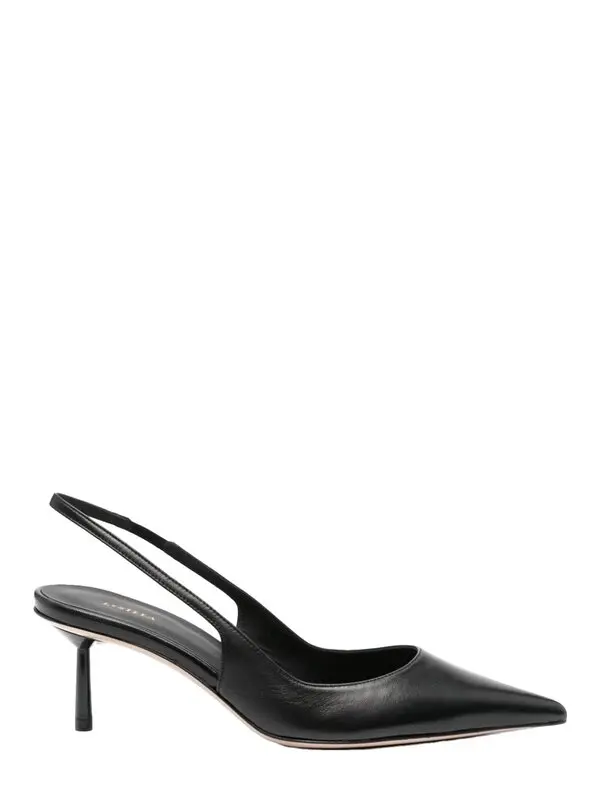 LE SILLA Bella 60mm Leather Pumps - Black