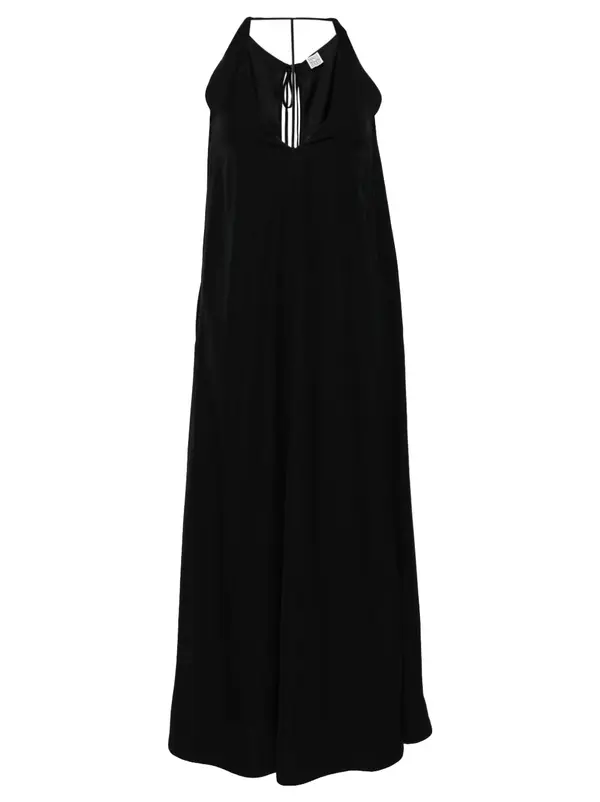 TOTÊME Kyro Crepe Maxi Dress - Black
