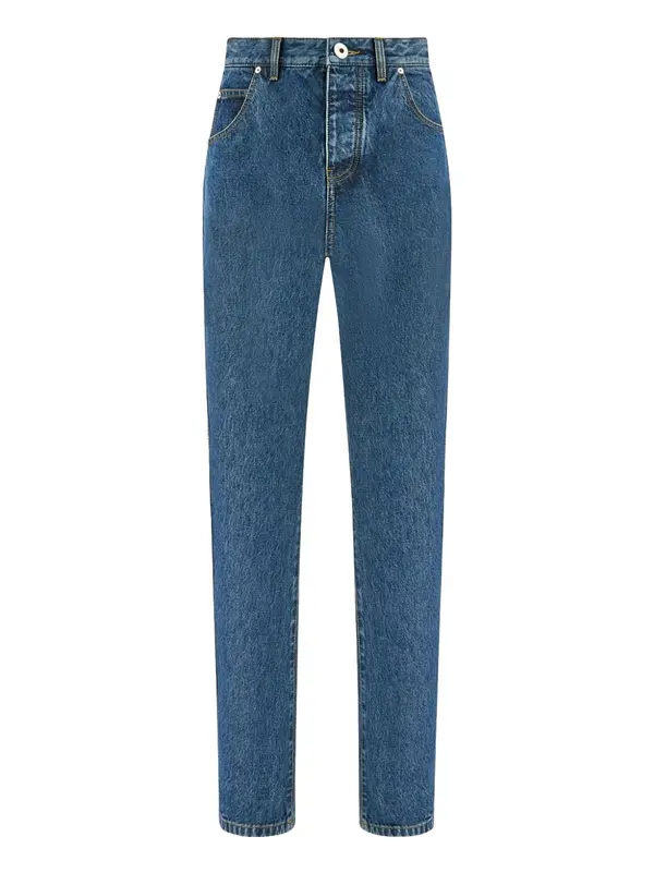 FERRAGAMO Mid-rise Straight-leg Jeans - Blue