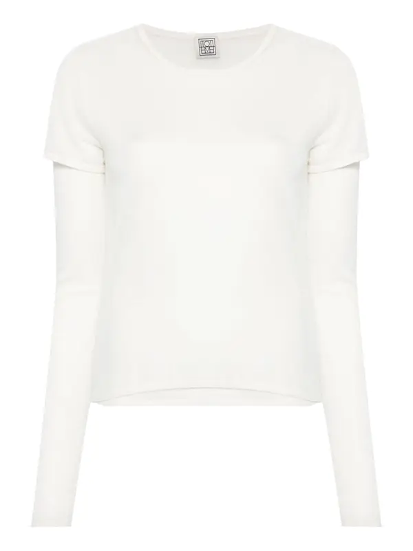 TOTEME Layered Fine-knit Jumper - Neutrals