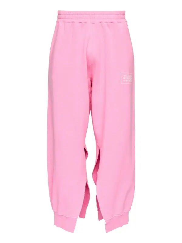 MAISON MARGIELA Slit Loose-fit Track Pants - Pink