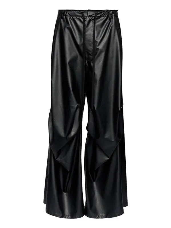 MAISON MARGIELA Wide-leg Trousers - Black