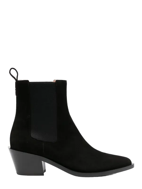 GIANVITO ROSSI Wylie 45mm Suede Boots - Black