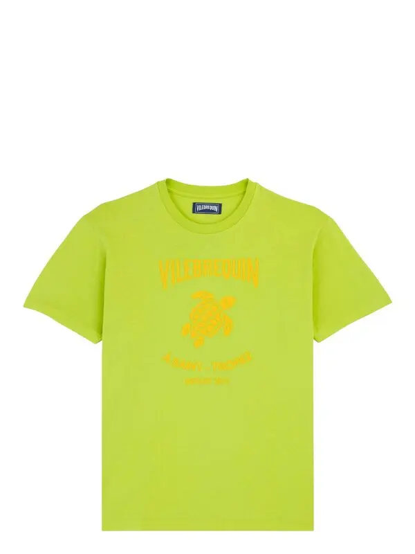 Vilebrequin Logo-print Cotton T-shirt - Green
