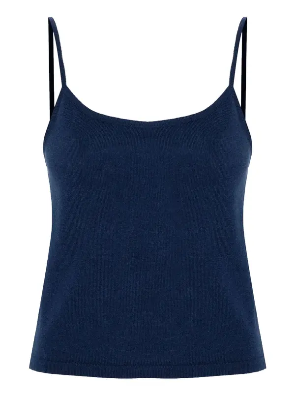 TEDDY CASHMERE Rapallo Tank Top - Blue