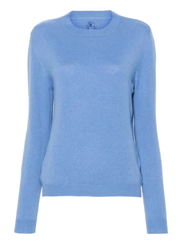 TEDDY CASHMERE Roma Cashmere Jumper - Blue