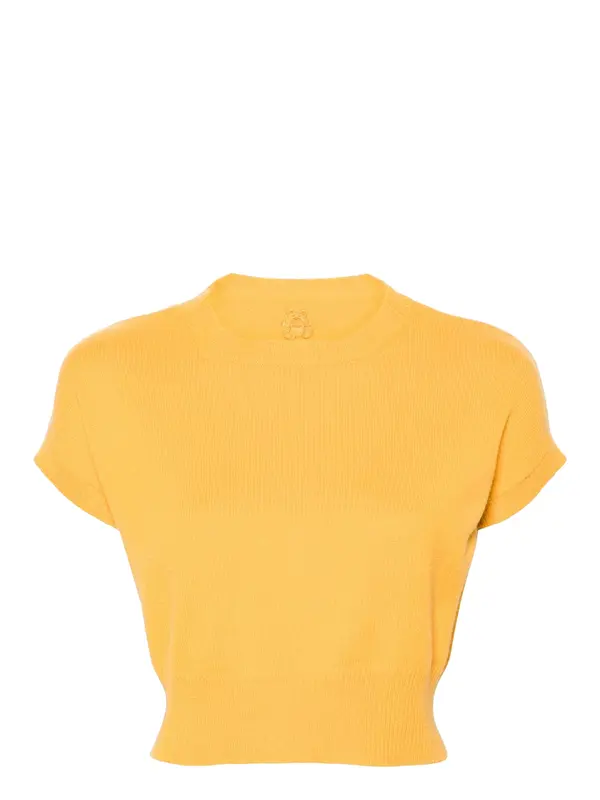 TEDDY CASHMERE Genova Top - Yellow