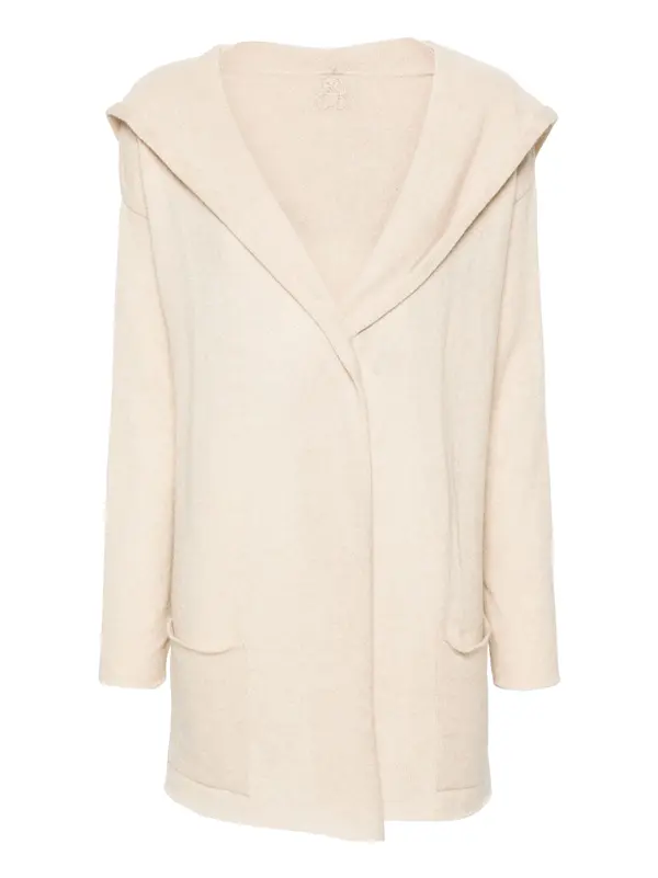 TEDDY CASHMERE Napoli Cashmere Cardigan - Neutrals