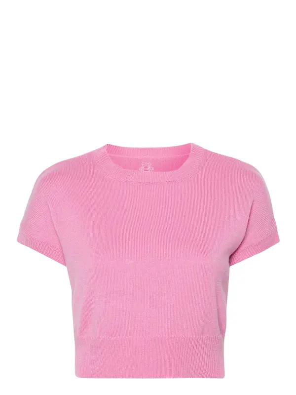 TEDDY CASHMERE Genovas Cashmere Top - Pink