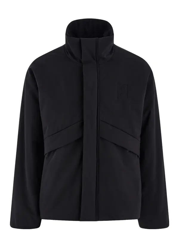 FERRAGAMO Panelled Cotton Jacket - Black