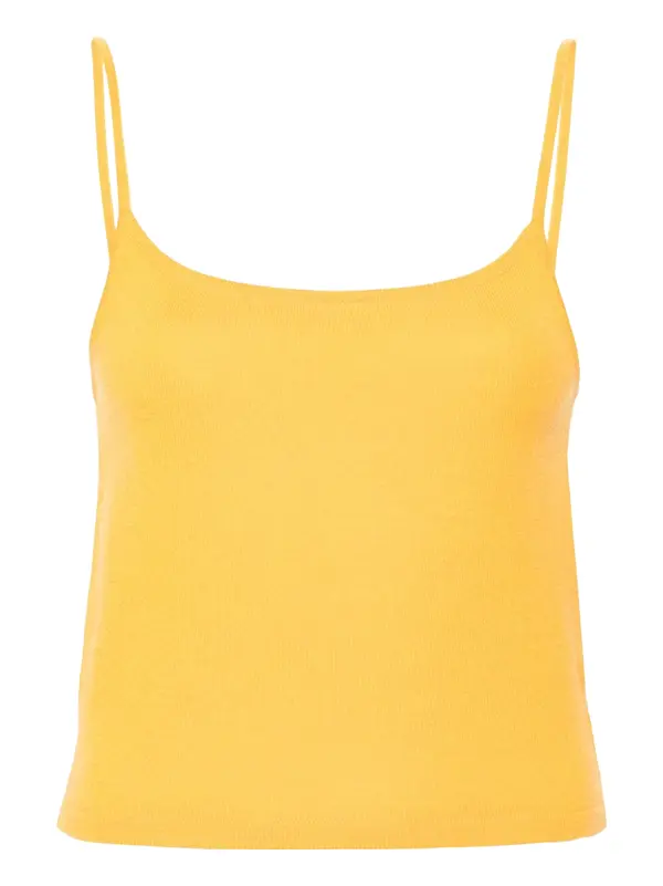 TEDDY CASHMERE Rapallo Tank Top - Yellow