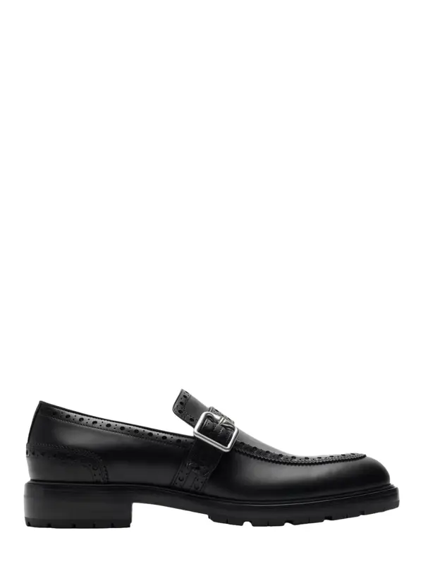 Burberry Soho Leather Loafers - Black