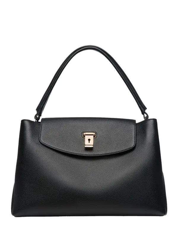 Bally Layka Leather Tote Bag - Black