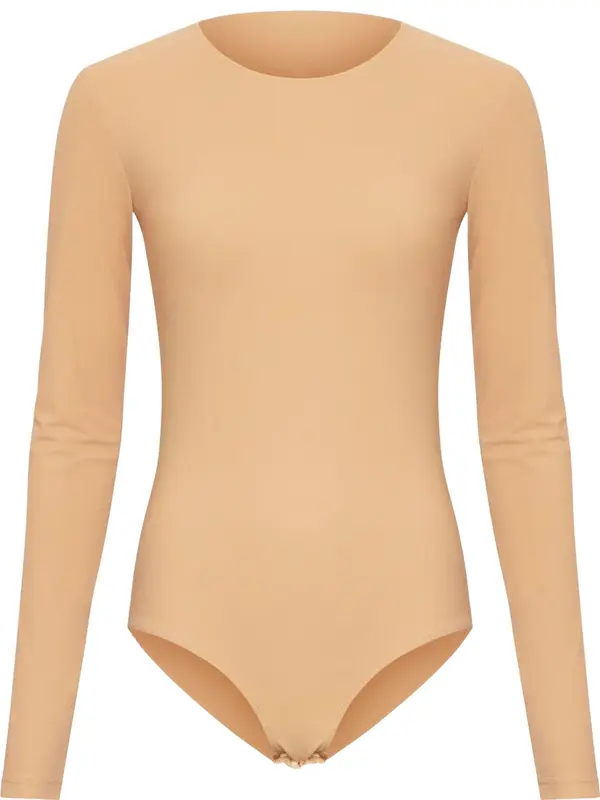 MAISON MARGIELA Numbers-motif Bodysuit - Neutrals